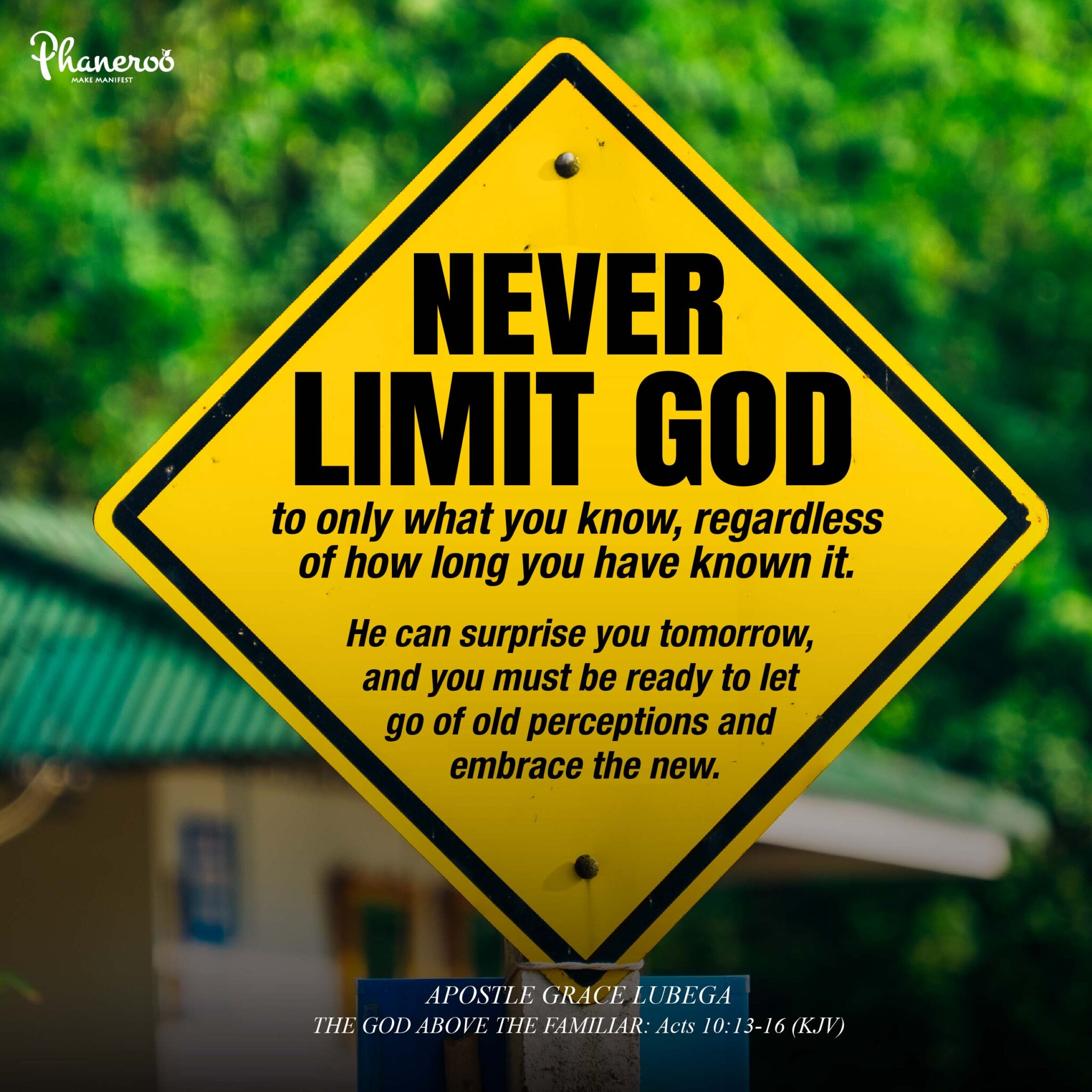 Phaneroo Devotion – Phaneroo