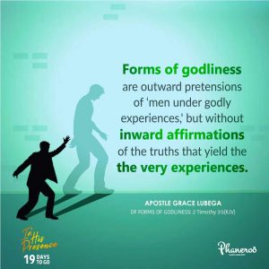 Of Forms Of Godliness - Phaneroo