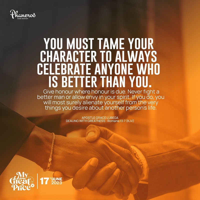 Dealing With Greatness – Phaneroo